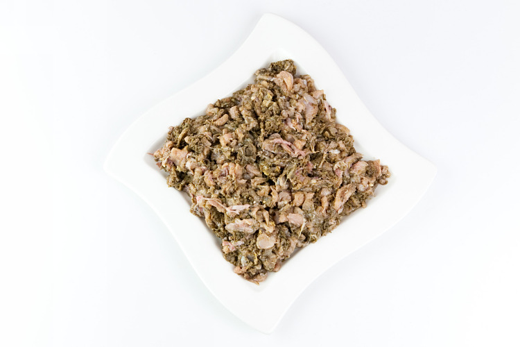 Pansen ungewaschen, roh, gewolft | Pansen | Rind | Barf | Lupus Kausnack
